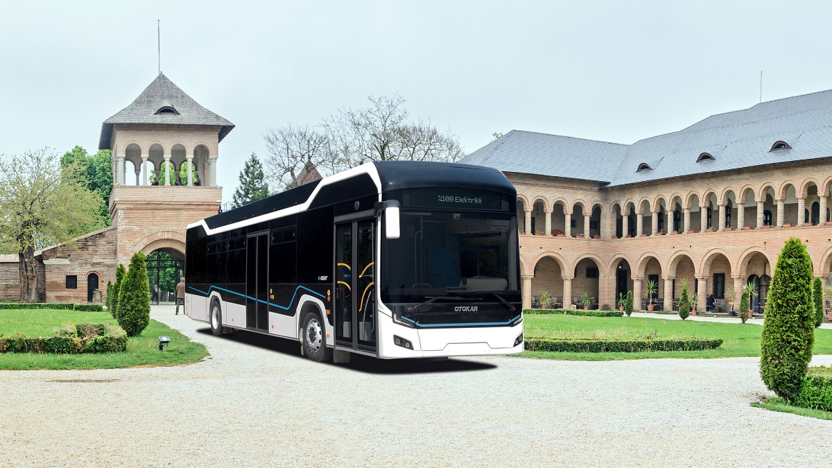 Koç Bayi - Otokar exports electric buses to Romania